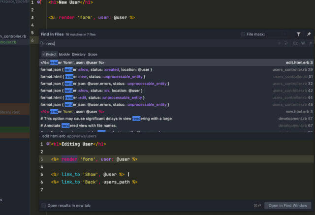 開発用エディタをVimからRubyMineに変更した上での気づきとRubyMineのおすすめ機能紹介｜スパイスファクトリー株式会社